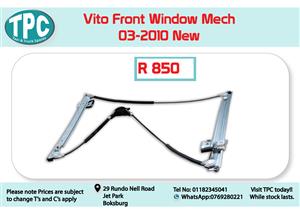Mercedes Benz Vito Front Window Mech Only 03-2010 New for Sale at TPC ...
