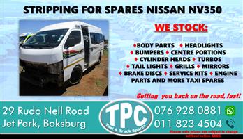 Nissan Impendulo NV350 Stripping for Spares | Junk Mail Marketplace