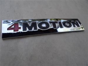 4motion badges | VW Tiguan Forum
