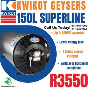 Mica Hardware Upgrade Your Old Geyser To This 150L Kwikot B, 45% OFF